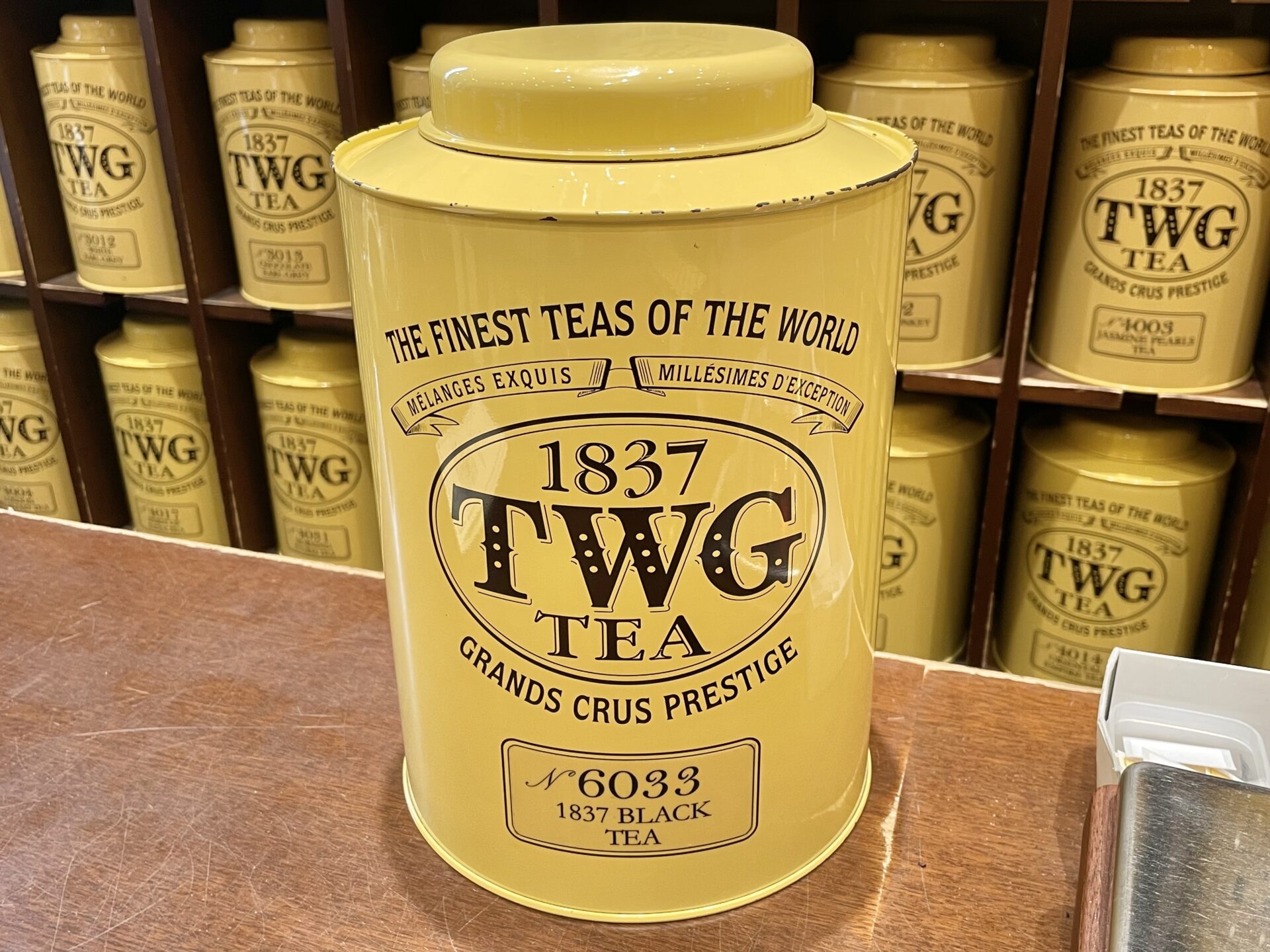 【訪問レポ】シンガポールの紅茶ブランド：TWG Tea@銀座で茶葉を買う | maison du cha
