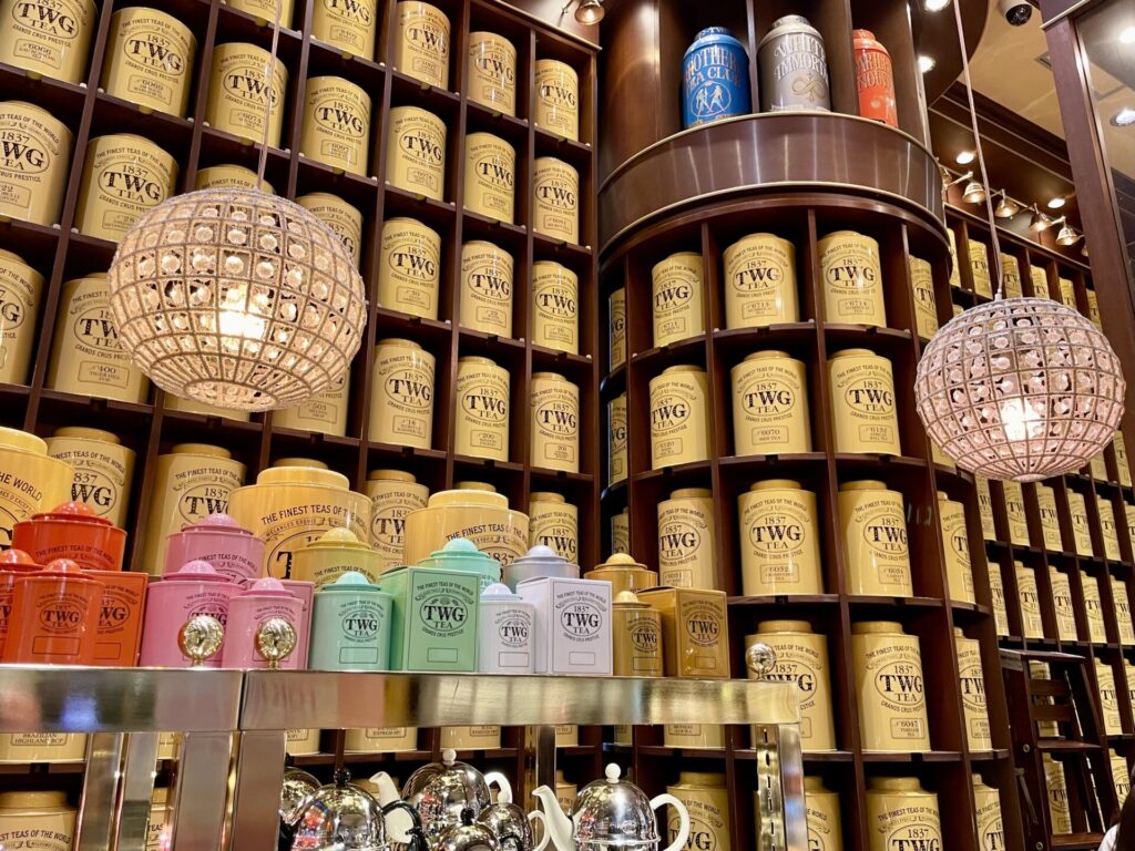 【訪問レポ】シンガポールの紅茶ブランド：TWG Tea@銀座で茶葉を買う | maison du cha